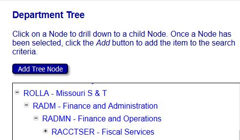 Chartfields – Accounting and Budget | Missouri S&T